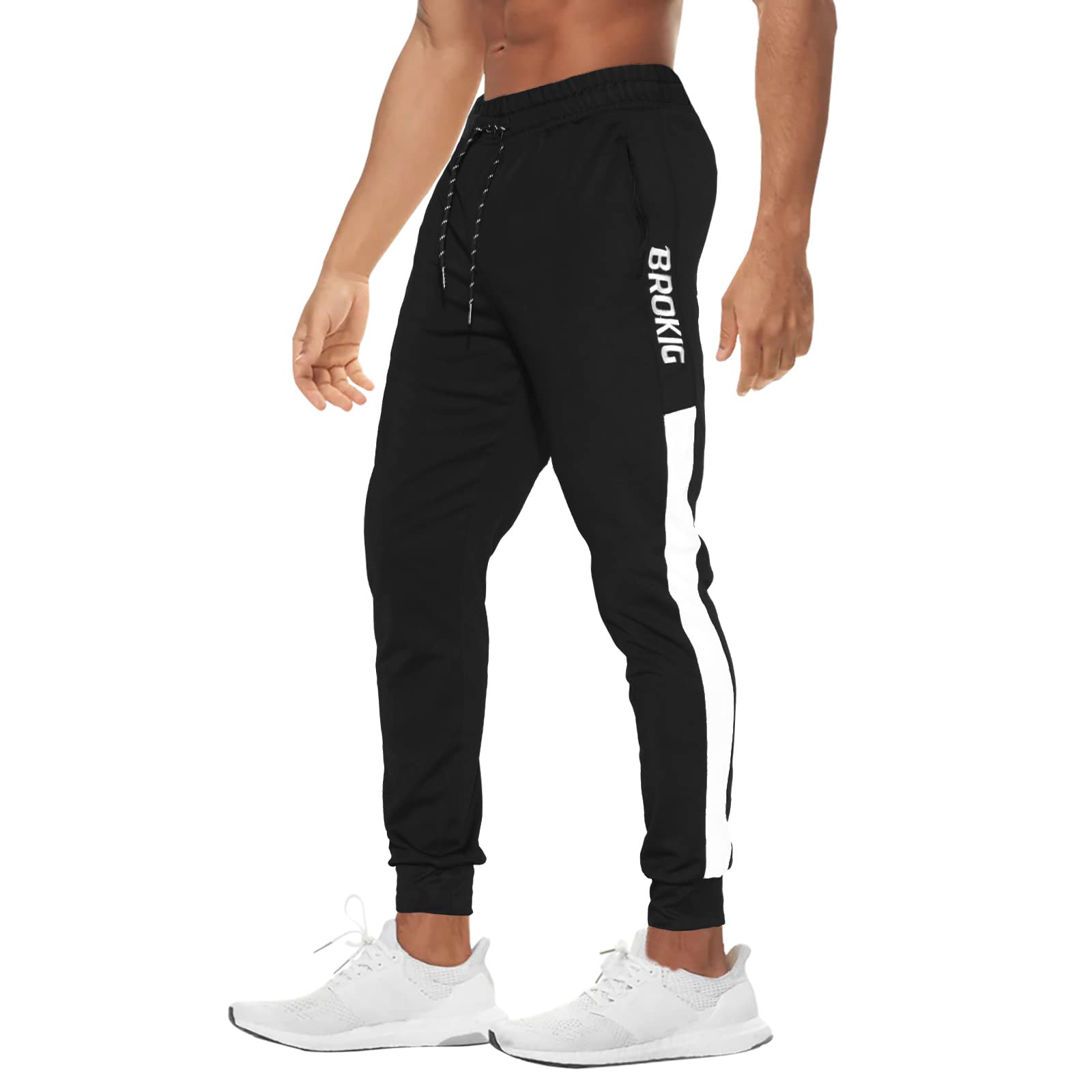 Side Mesh Joggers – BROKIG